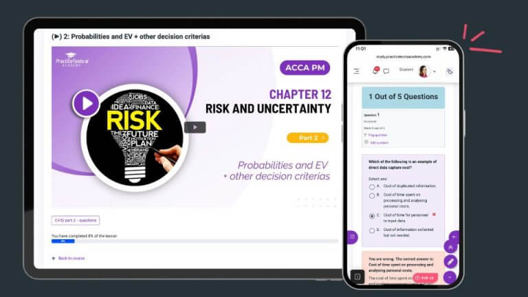 ACCA AA Practice Questions | MCQs & Mock Exams Online